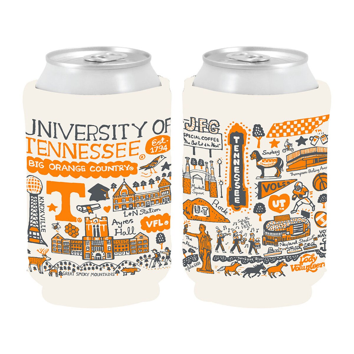 Julia Gash Koozie | VolShop - Official Campus Store of the University ...