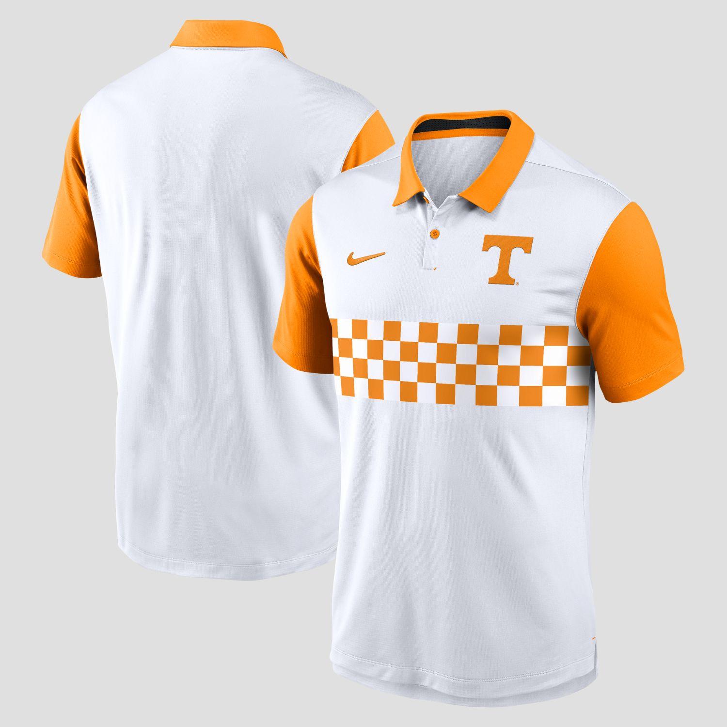 Nike Tennessee Checkerboard Vapor Polo | Volshop - Official Campus ...