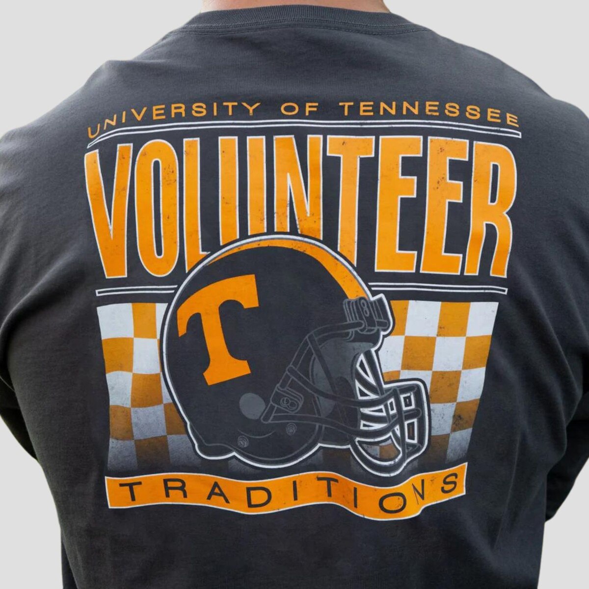 Volunteer Traditions Dark Mode Helmet Long Sleeve Tee | VolShop ...